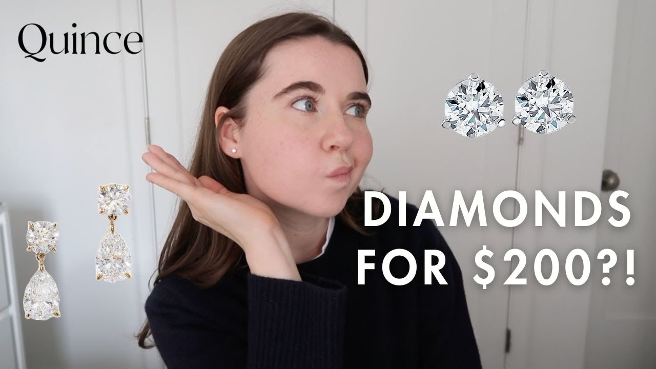 Diamond Earrings for $200?! | The Truth About Lab-Grown