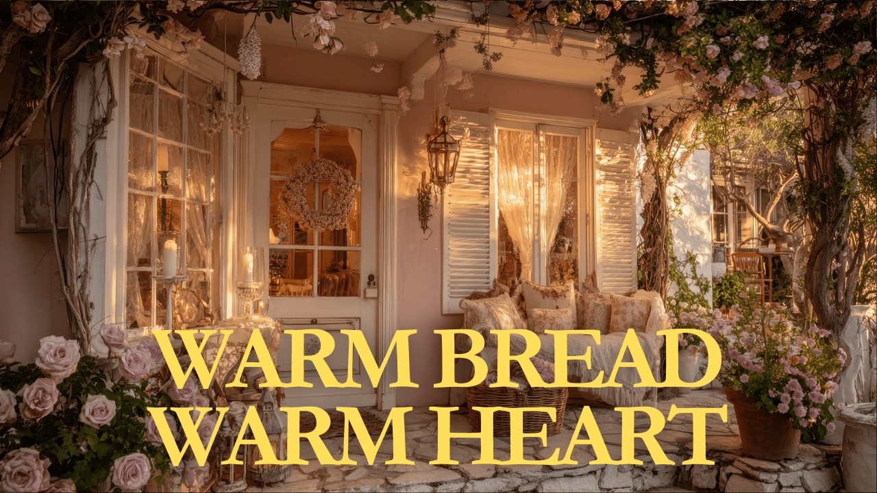 Pastel Pink Easter Decor & Sweet Bread | Vintage Shabby Chic Cottage Spring Decor Memory-Filled