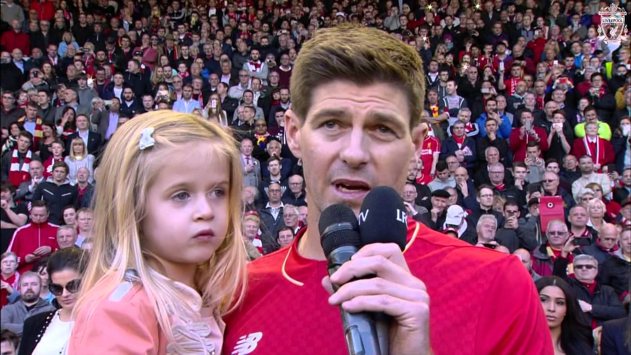 Steven Gerrard farewell message in full - Liverpool skipper "devastated ...