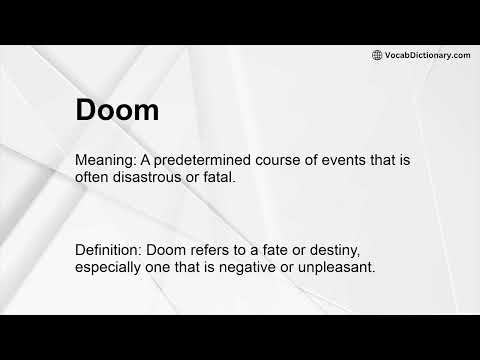 Doom Meaning