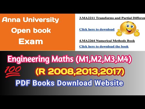 Engineering maths book pdf download | How to download engineering mathematics books | A.U