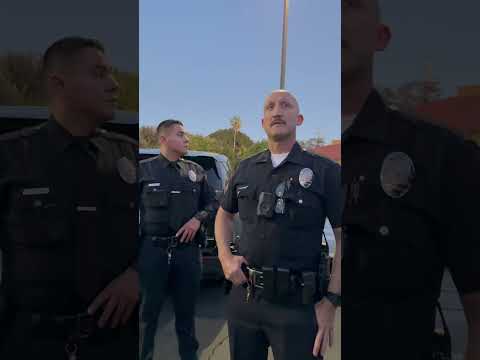 BLUFFING: LAPD Trespasses Me After Speaking About Cops Under Investigation For Robbery #copwatch