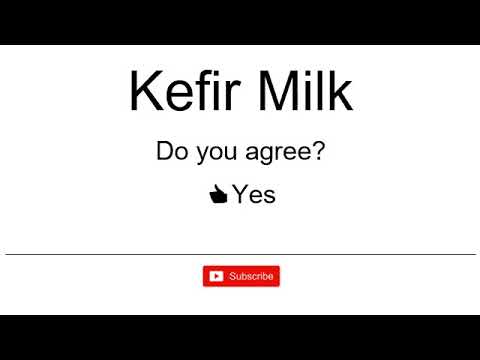 How to Pronounce / How to Say: Kefir Milk