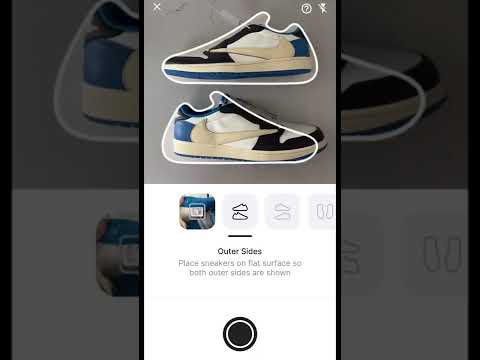 How to legit check sneakers with app #sneakers #legitcheck #realorfake #jordan1#authentic #shorts
