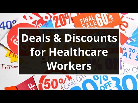 Deals & Discounts for Healthcare Workers!