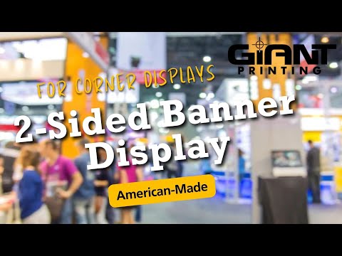 2-sided Banner Display – Giant Printing