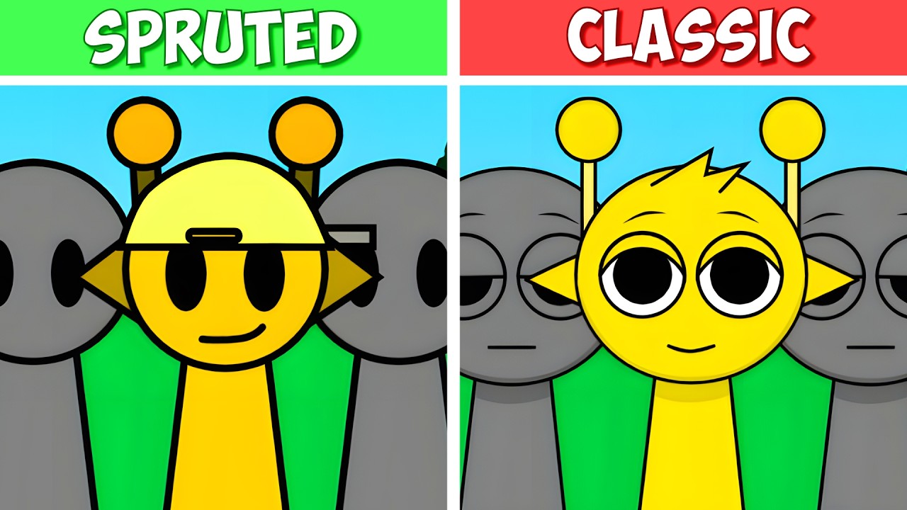 Incredibox Sprunki - Spruted But NEW Classic Style | Normal vs Horror