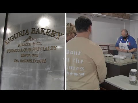 Iconic Liguria Bakery in SF reopens to long line of loyal patrons after summertime fire