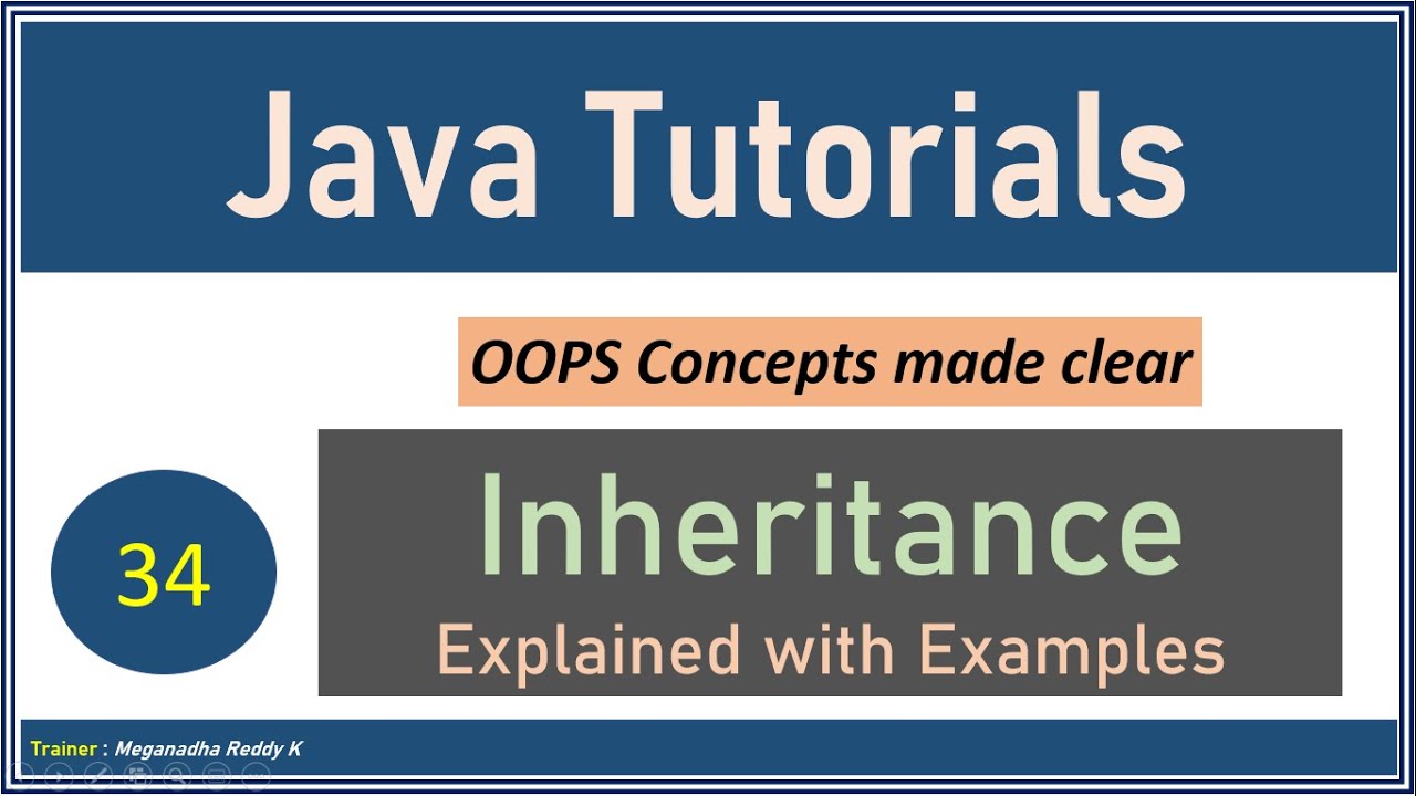 Java Tutorials : Inheritance in Java #34