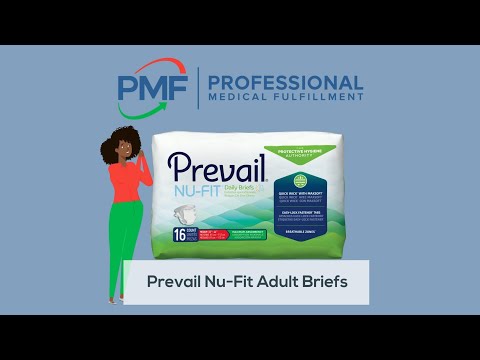 Prevail Nu-Fit Adult Briefs