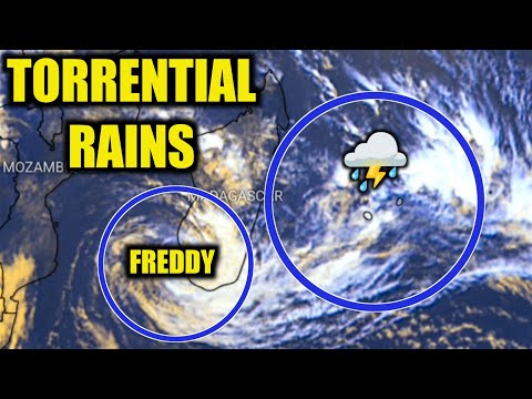 Cyclone FREDDY: Torrential Rain Alert For Mauritius Now