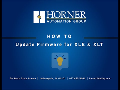 How-To - Firmware Update for XLE/XLT Controllers