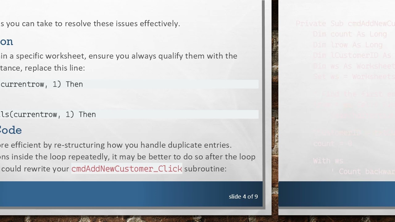 Solving the ActiveX Command Button Issue in Excel VBA UserForms