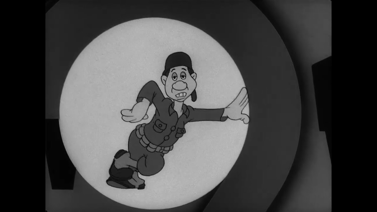 Classic Cartoon A Few Quick Facts Voting for Service Men Overseas