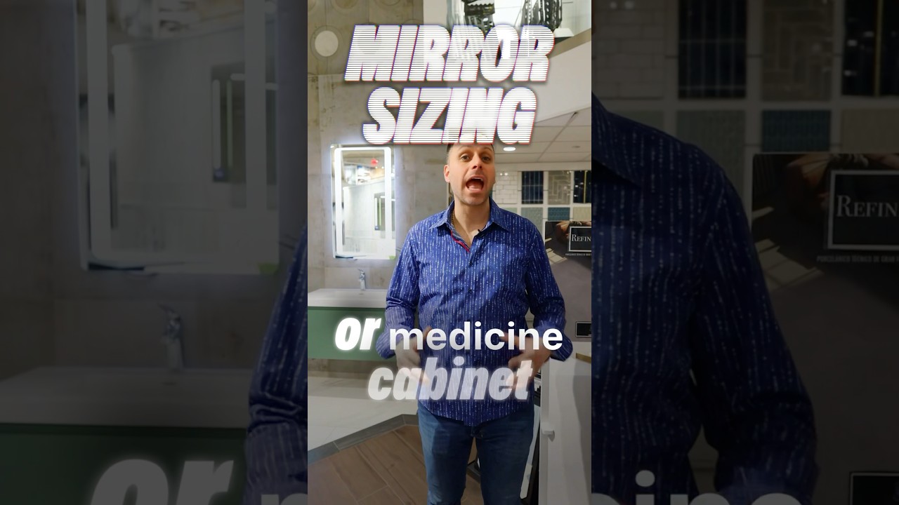 Stop Buying the Wrong Bathroom Mirror Size!