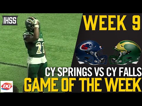 Cy Springs vs Cy Falls - 2023 Week 9 Game of the Week | Inside High ...