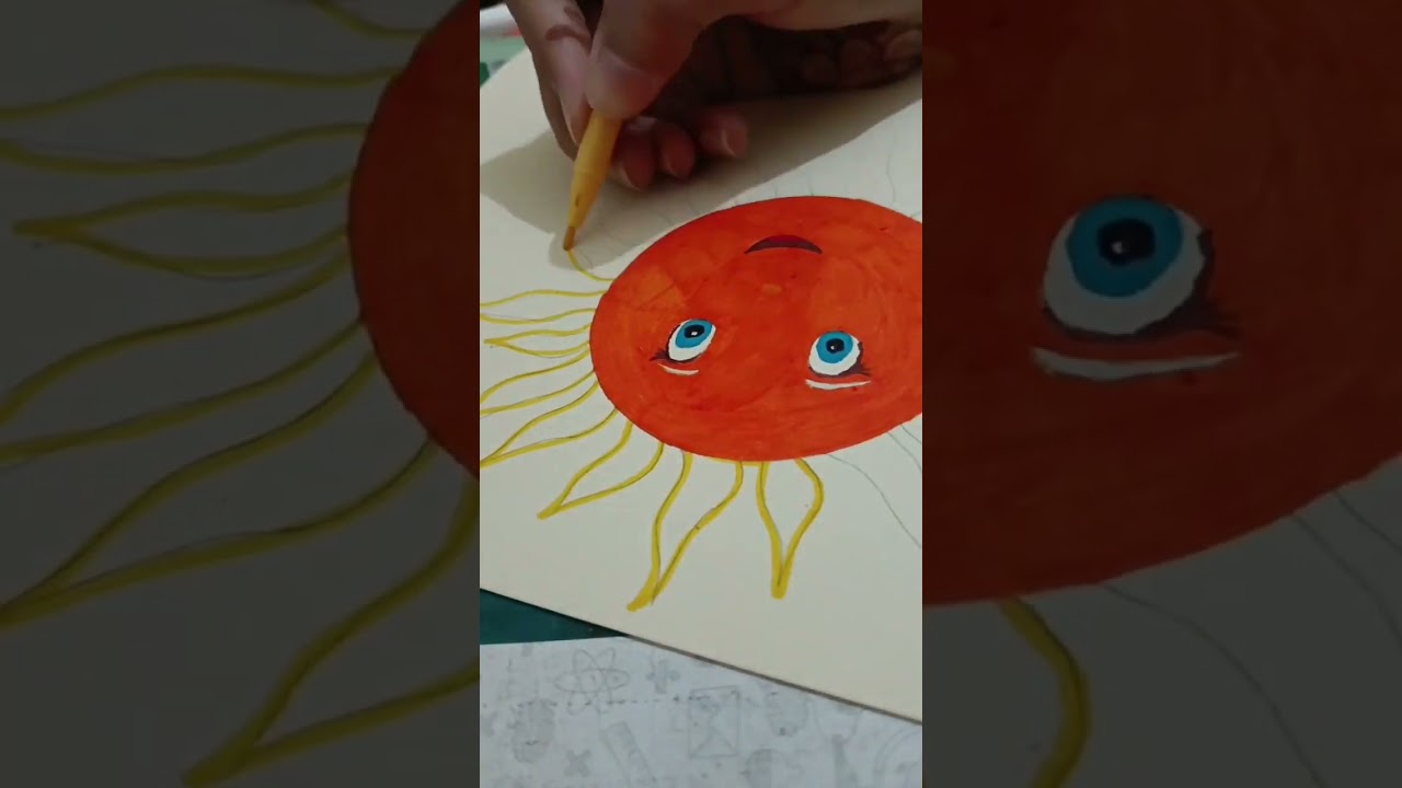 #video #drawingtutorial #sun #urja