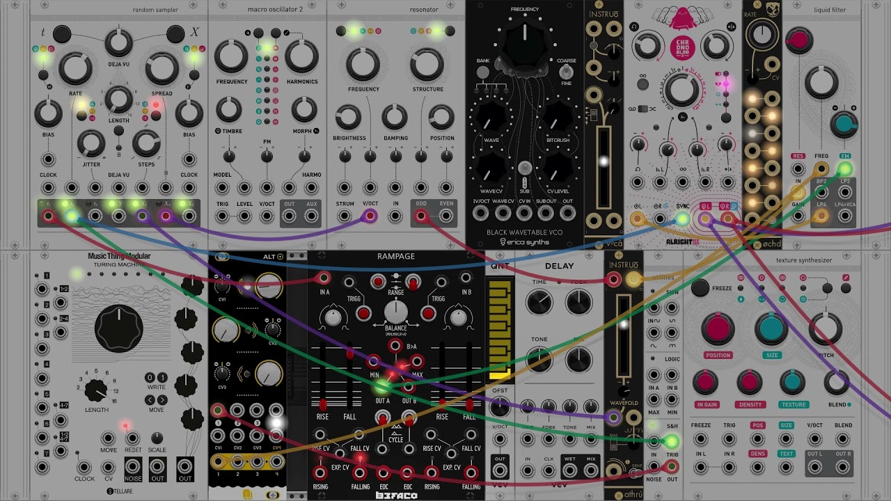 VCV Rack - Rings into Wavefolder?