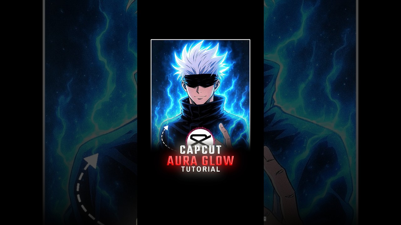 CapCut Aura Glow Effect Tutorial | Viral Edit 💀🔥| #shorts​ #edit​ #hceditz41