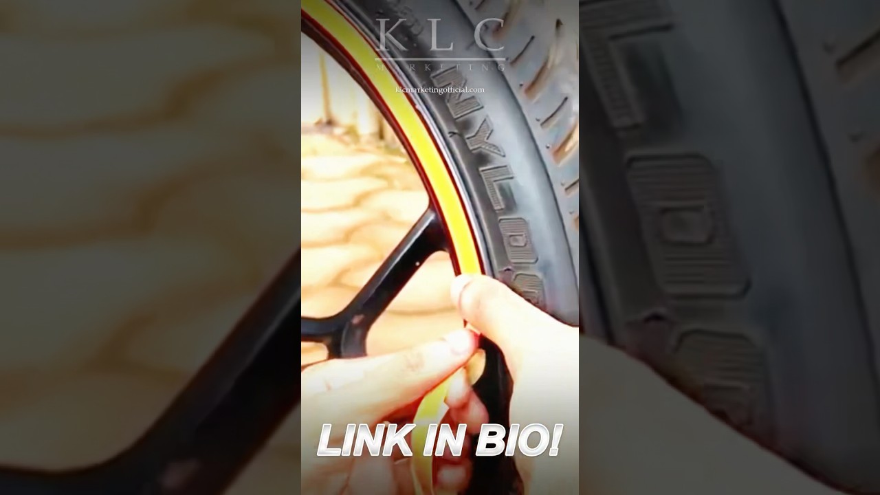 Reflekterende klistermærker til mountainbike og motorcykel - Lysende design til sikker kørsel #e-handel