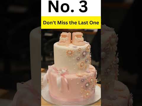 baby shower cake designs for female twins #shorts #youtubeshorts #babyshowermehndi #babyshowercake