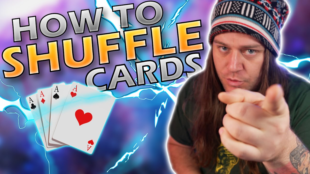 HOW TO SHUFFLE  CARDS! Learn 3 EASY Shuffles In Just 5 MINUTES!