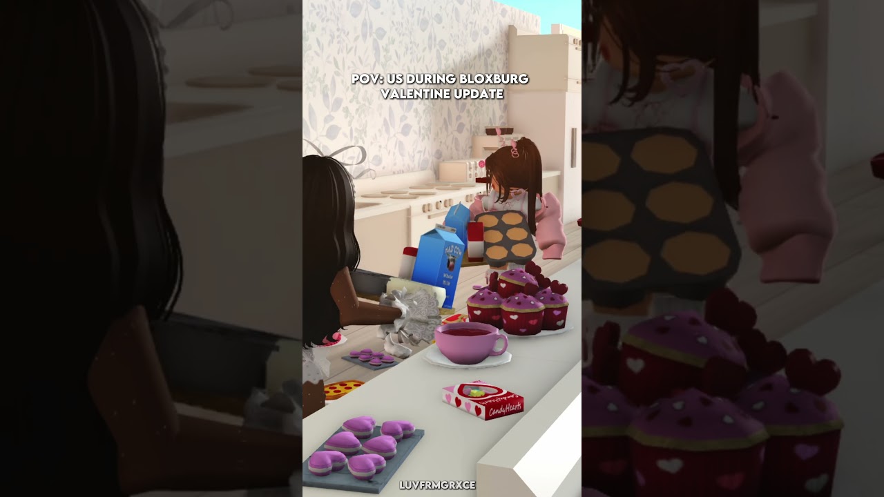 POV: us during the bloxburg valentines update💗STRUGGLE is REAL!😭✋🏾#roblox#bloxburg#relatable#blowup