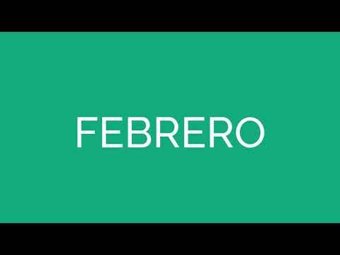How To Say February In Spanish