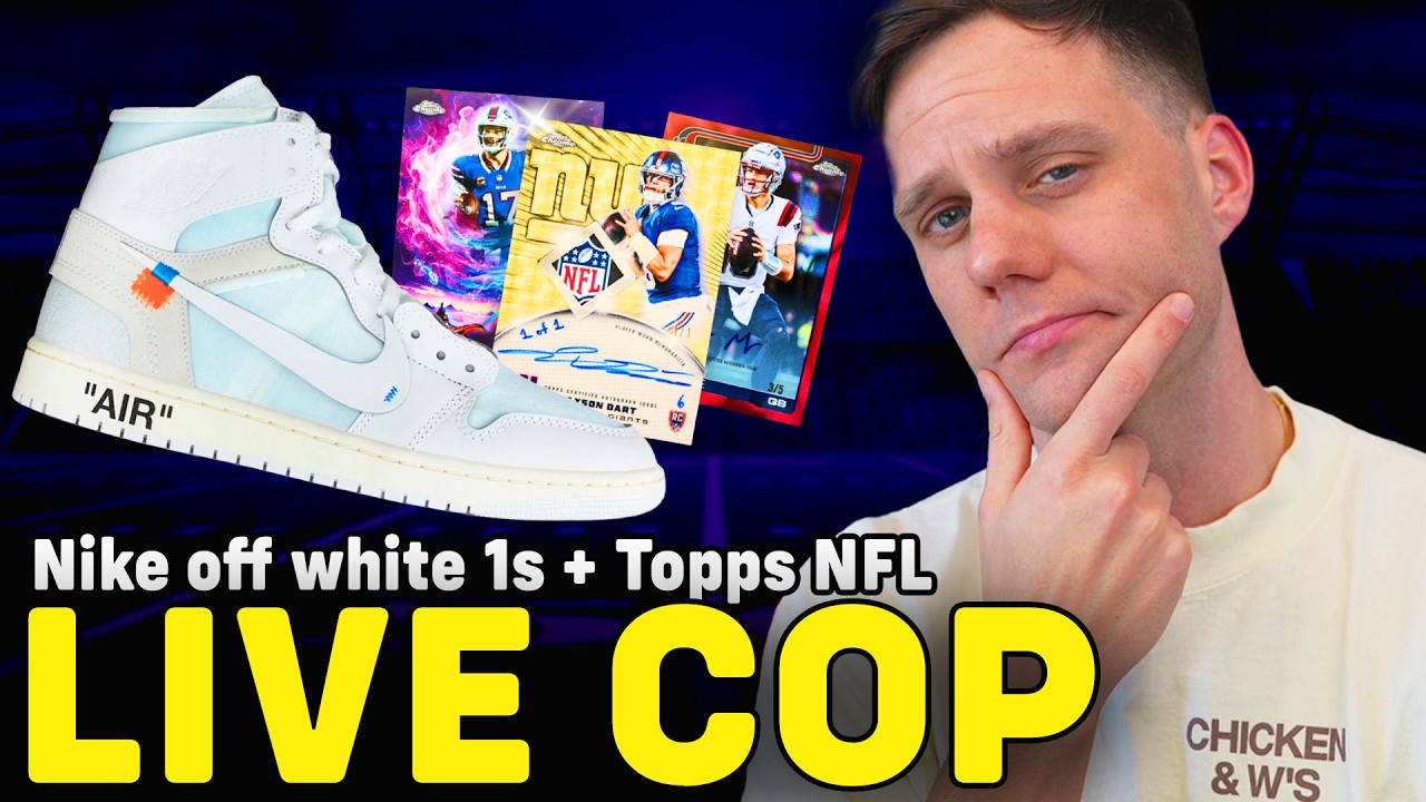 LIVE COP: AIR JORDAN 1 VAA & 2026 TOPPS CHROME FOOTBALL