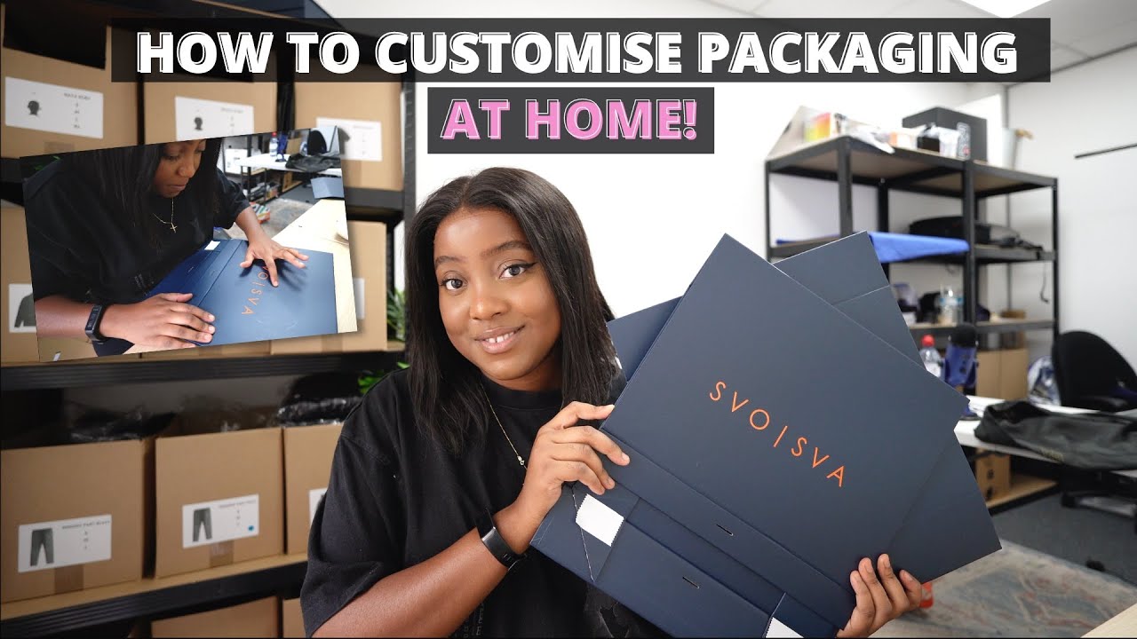 How I Customise My Packaging Boxes For My Small Business and Save Money 💸