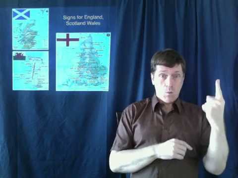 Watch Explanation of the UK in ASL with British Sign Language Variants ...