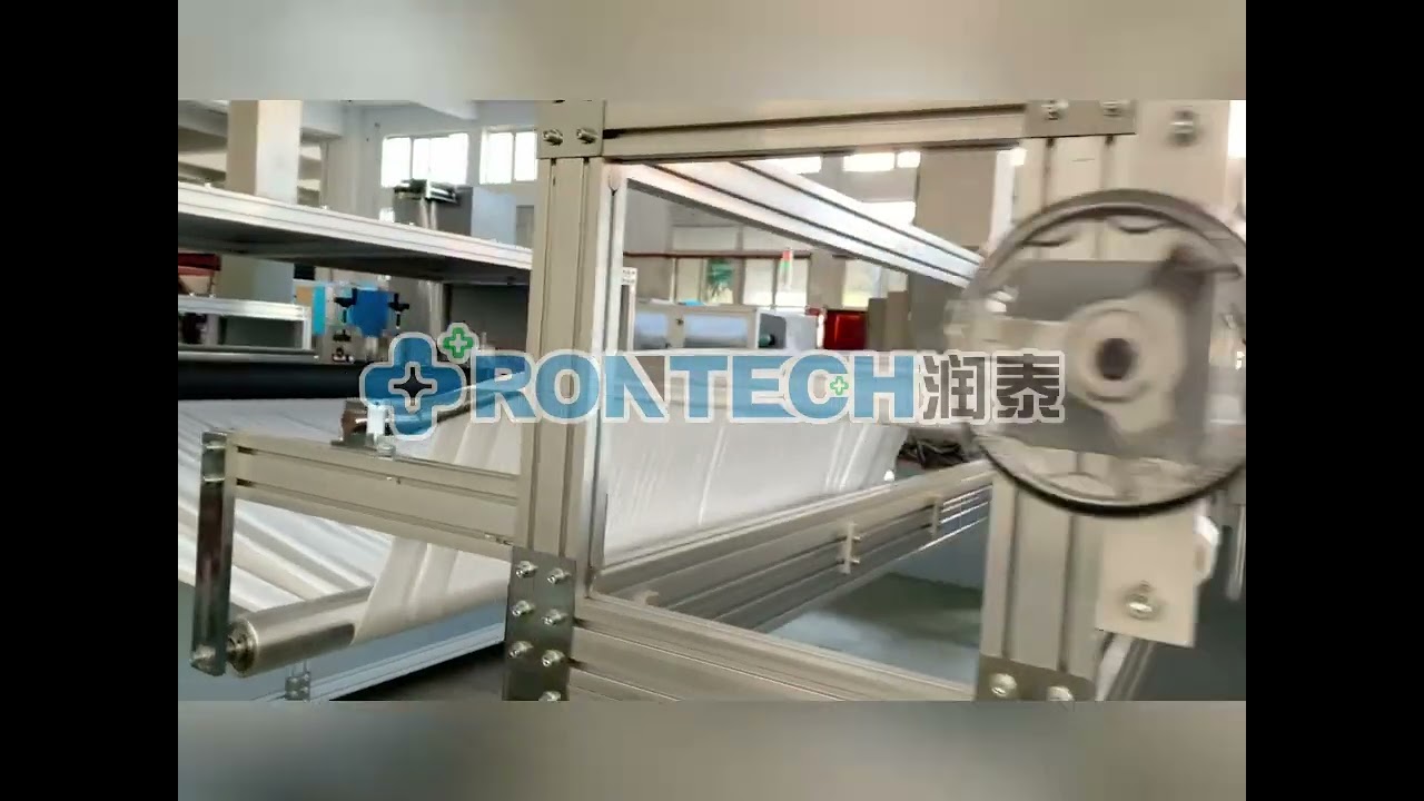 Disposable Bed Cover Making and Folding Machine