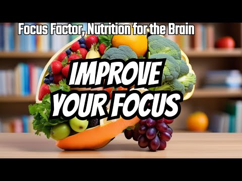 Focus Factor Nutrition for The Brain, Improved Memory & Concentration Supplement