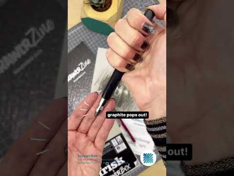 How To Use The Koh-I-Noor Clutch Pencil ✏️ Featured In November 202 ScrawrlBox