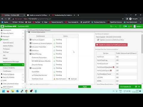 How to Solve Fortiguard Filtering Services Unreachability in Fortigate Firewall