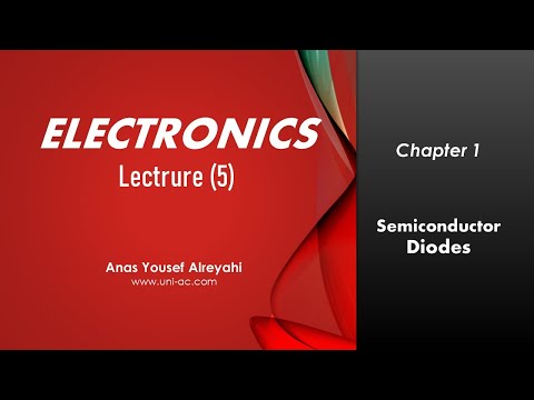 شرح Electronics ONLINE Lectures Chapter 1 lecture 5 معتمد - منصة معارف