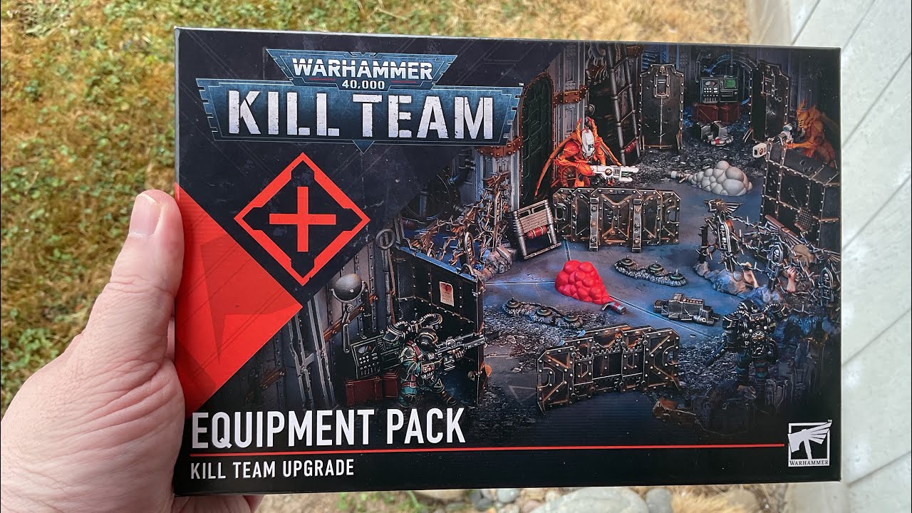 Warhammer 40k Kill Team Equipment Pack Unboxing