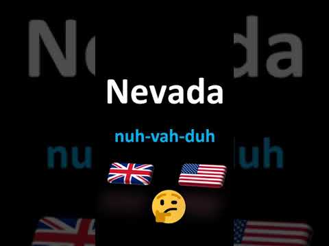How to Pronounce Nevada
