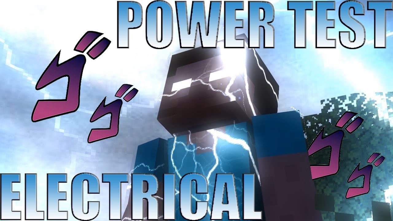 Electrical power test - mine imator