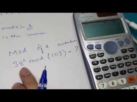 Mod of a Number - How to find using calculator?