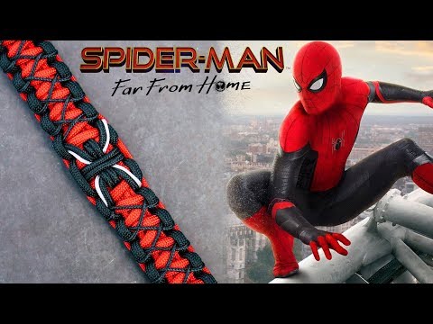 Spider-Man Far From Home Bracelet Tutorial | Spider Stitch Cobra Paracord Bracelet