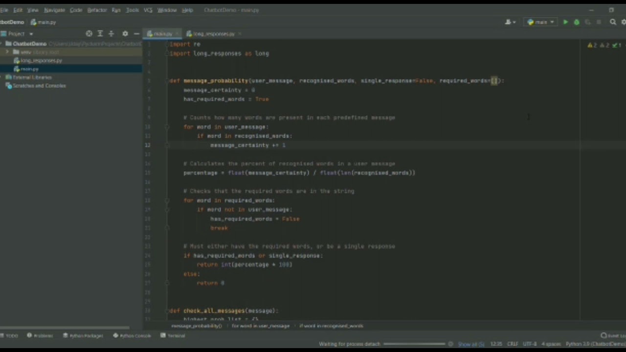 Simple Chatbot Using Python