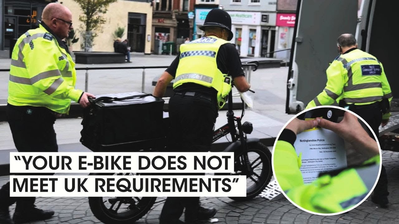 Illegal e-bikes seized as clampdown begins in Nottingham city centre