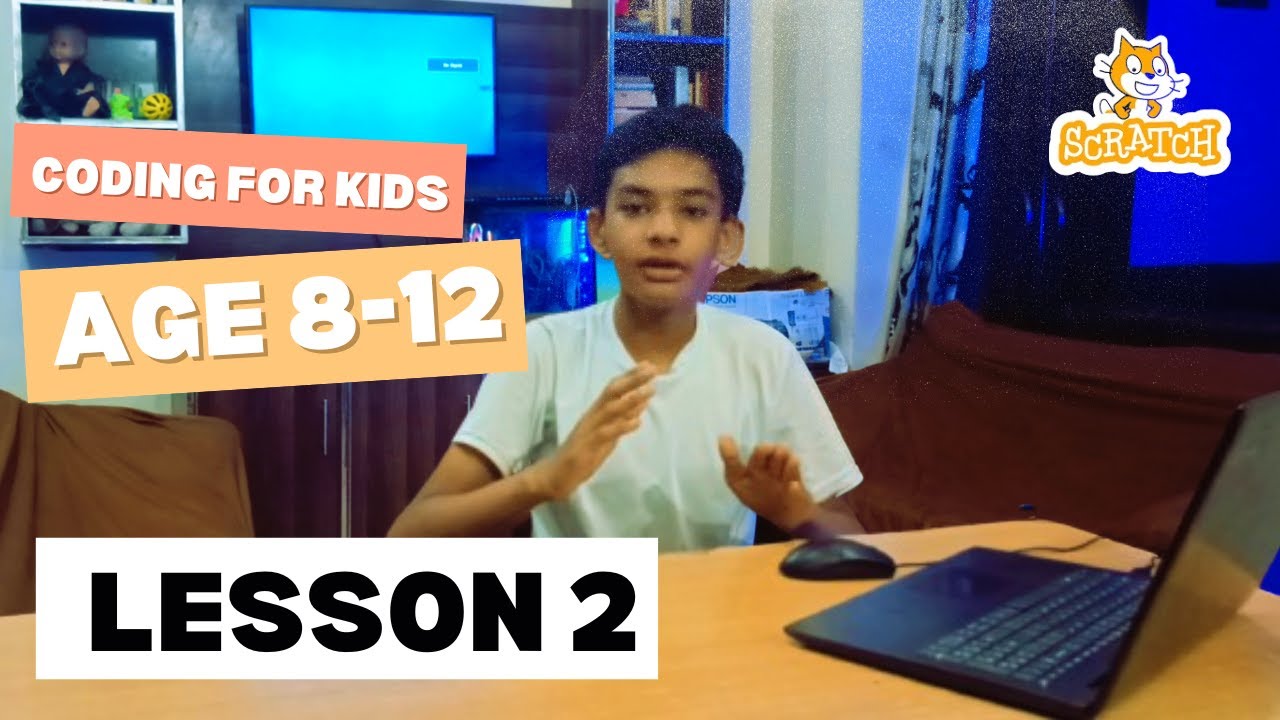 2  - Scarch Coding in Urdu --  How To Change Text Colour In Scratch - Kids Programming