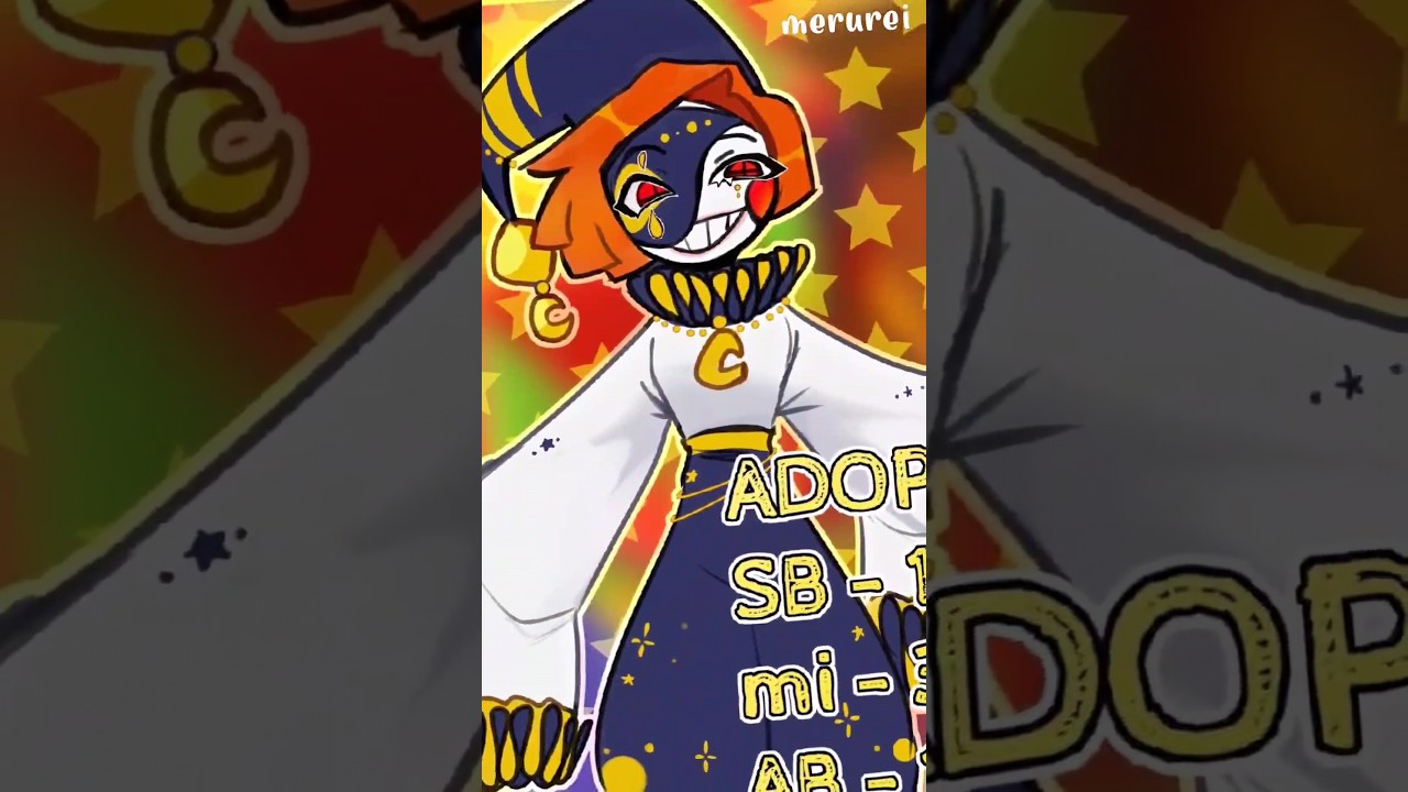 www.deviantart.com/merurei/art/The-Amazing-Digital-Circus-Adopt-open-994532898 #digitalcircus #TADC