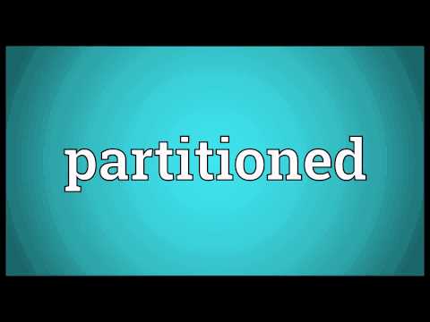 Partitioned Meaning