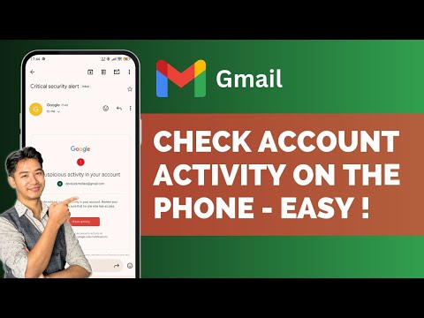 How to Check Gmail Account Activity on Phone ! [iPhone/Android]
