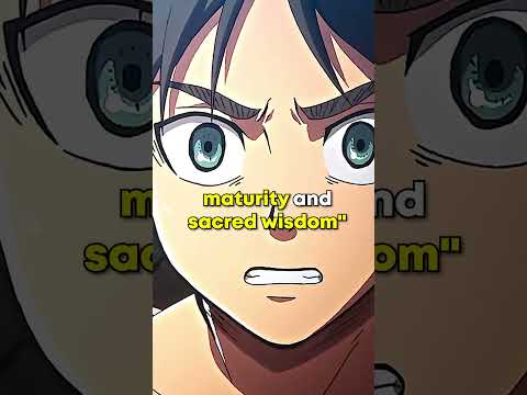 did you know? the TRUE meaning behind the name EREN?.. #anime #attackontitan #didyouknow