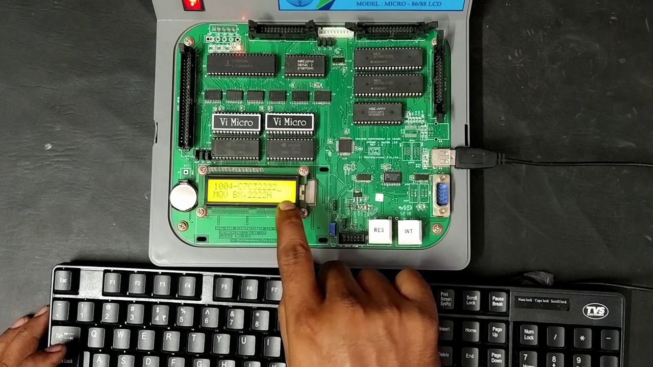 8086 Microprocessor kit introduction