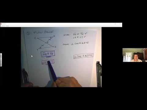 Writing a Flow Proof in Geometry